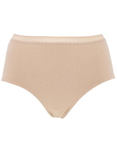 Хлопковые трусы слип-миди Cotonella ADA78 DAILY beige, beige (бежевый ...